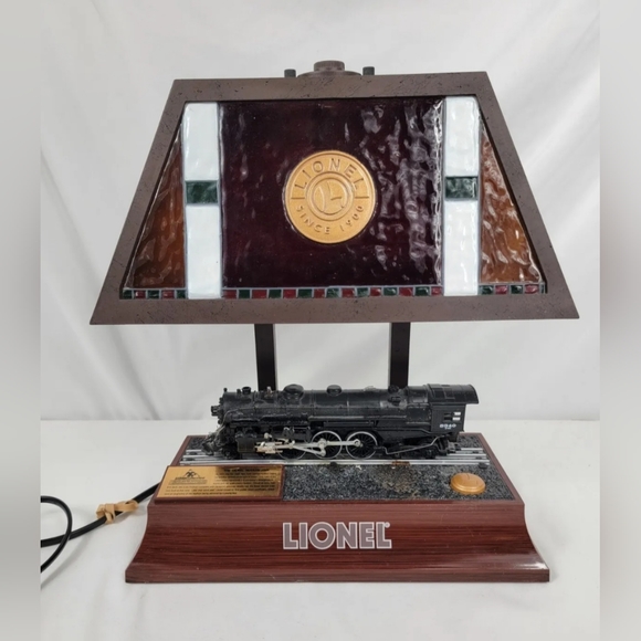 Other | The Lionel Hudson 70e Animated Train Railroad Desk Lamp Lights ...